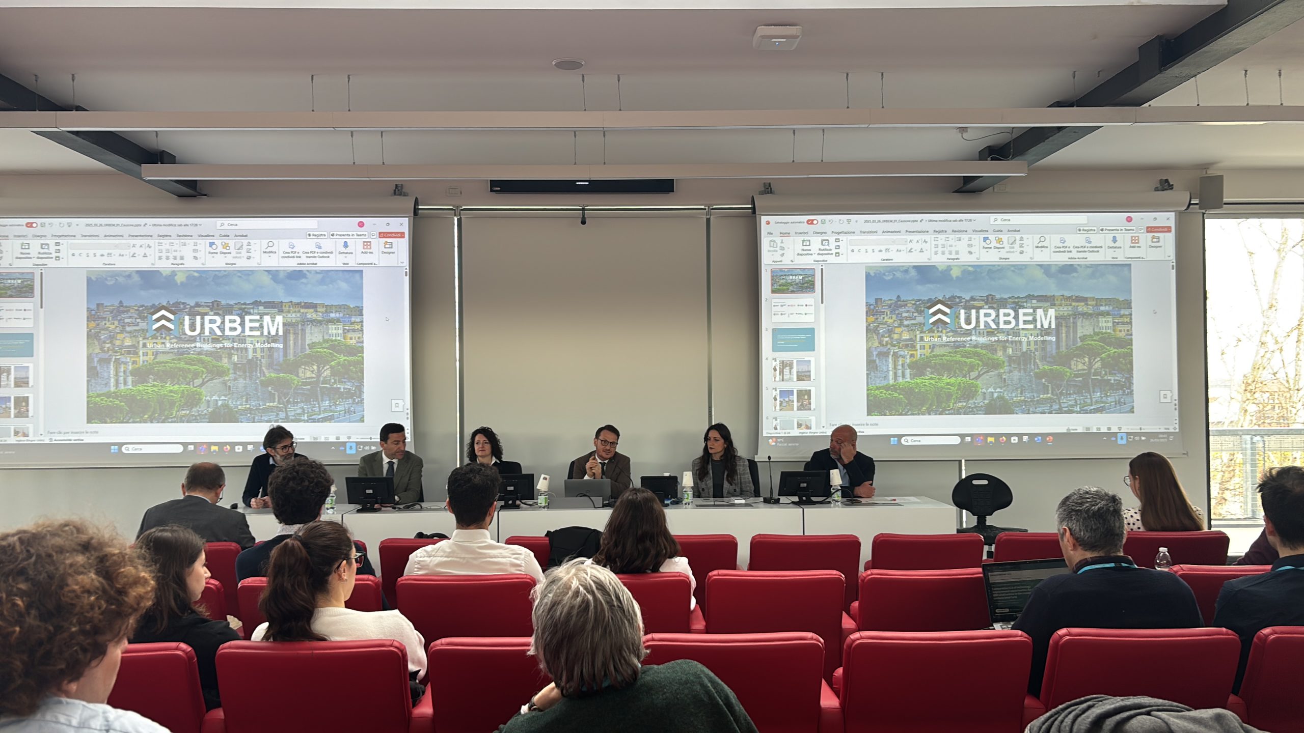 Conclusione progetto URBEM – URBEM